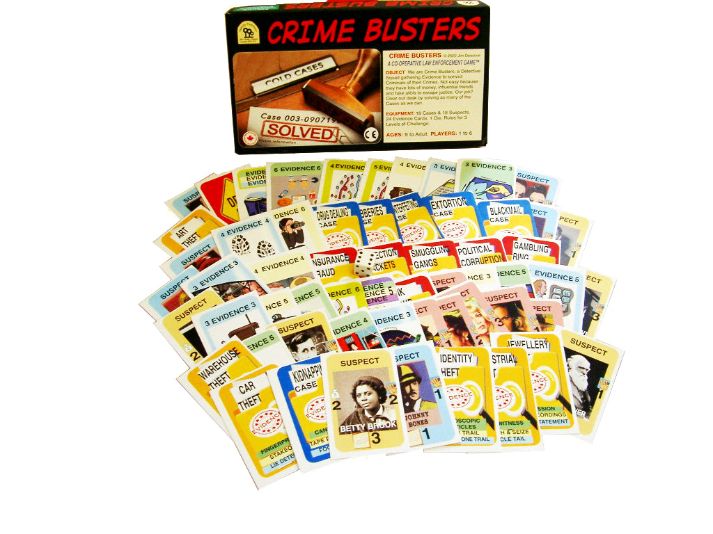 CRIME BUSTERS – Family Pastimes Cooperative Games