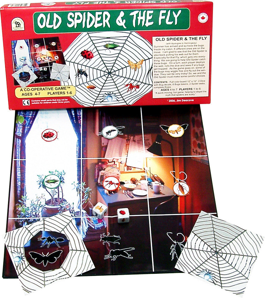 Old Spider and the Fly – Family Pastimes Cooperative Games